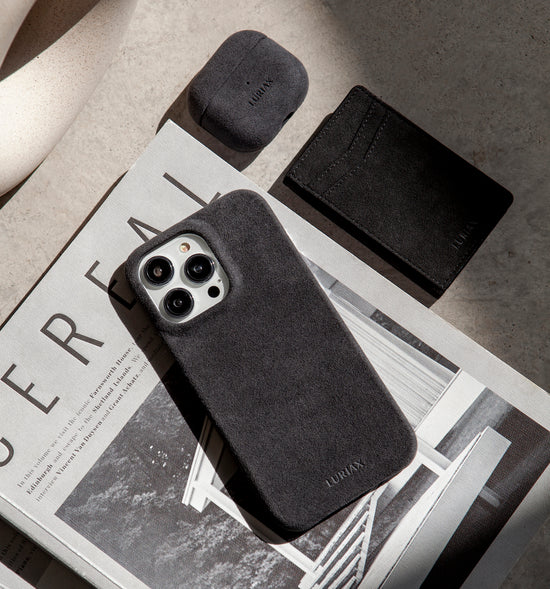Luriax | Hand-Crafted Alcantara Ultra Suede iPhone Cases & Accessories